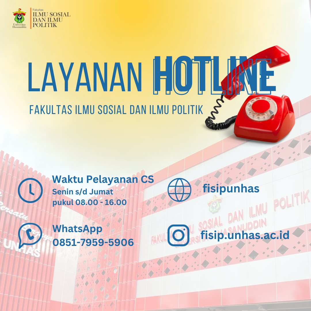layanan Hotline Fakultas Ilmu Sosial dan Ilmu Politik UNHAS - FISIP ...